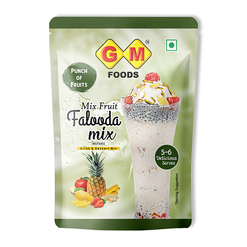 GM Foods Mix Fruit Falooda Mix 160 Gram (Pack Of 2)