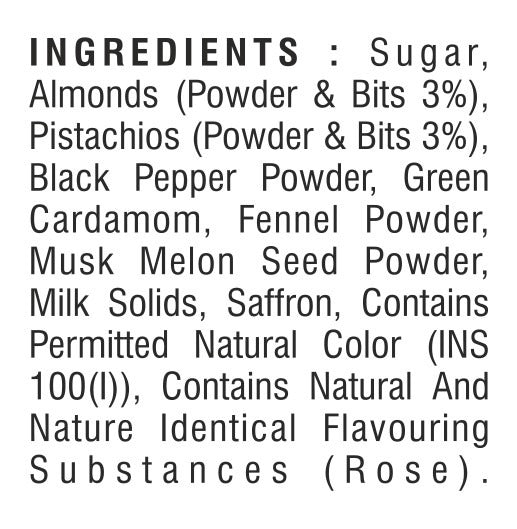 GM Foods Premium Kesar Badam Thandai Powder 100g | With Almonds, Saffr